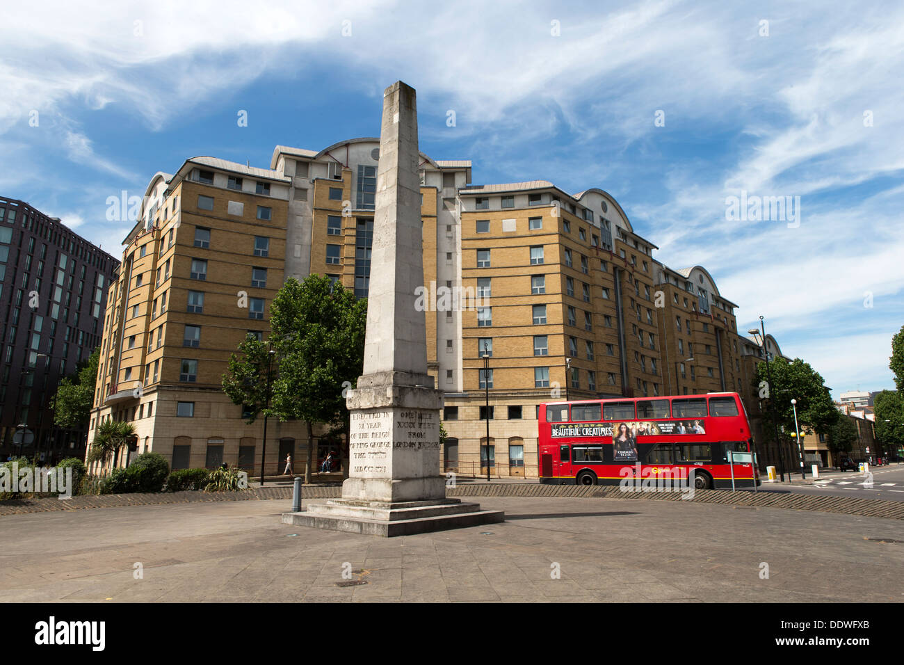 Obelisk at St George's Circus, Southwark, London, England, UK Stock ...
