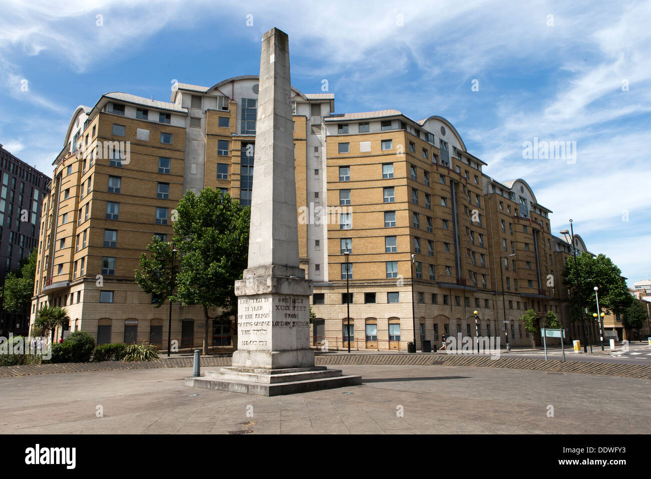 Obelisk at St George's Circus, Southwark, London, England, UK Stock ...