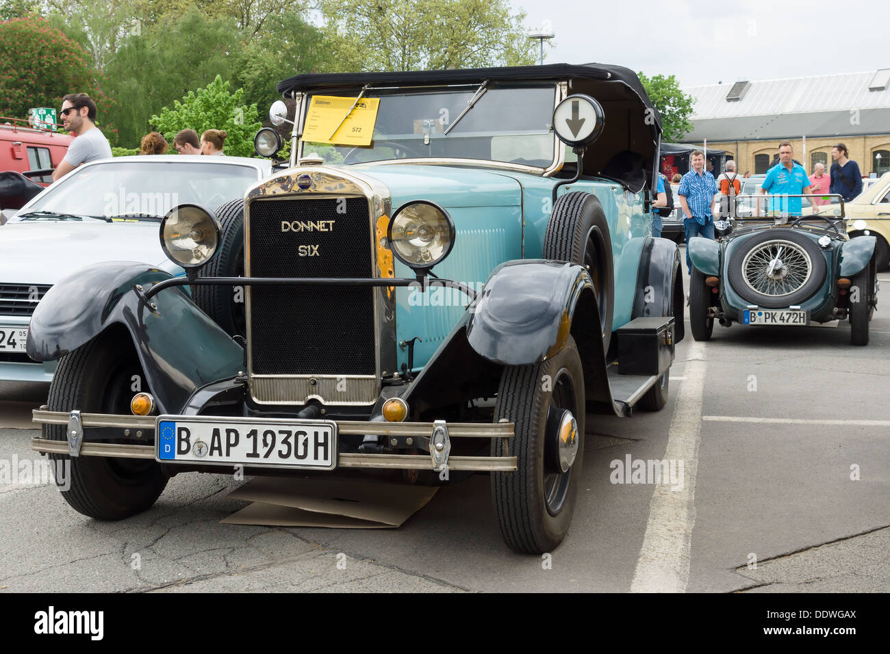 BERLIN - MAY 11: Retro car Donnet Six, 26th Oldtimer-Tage Berlin ...
