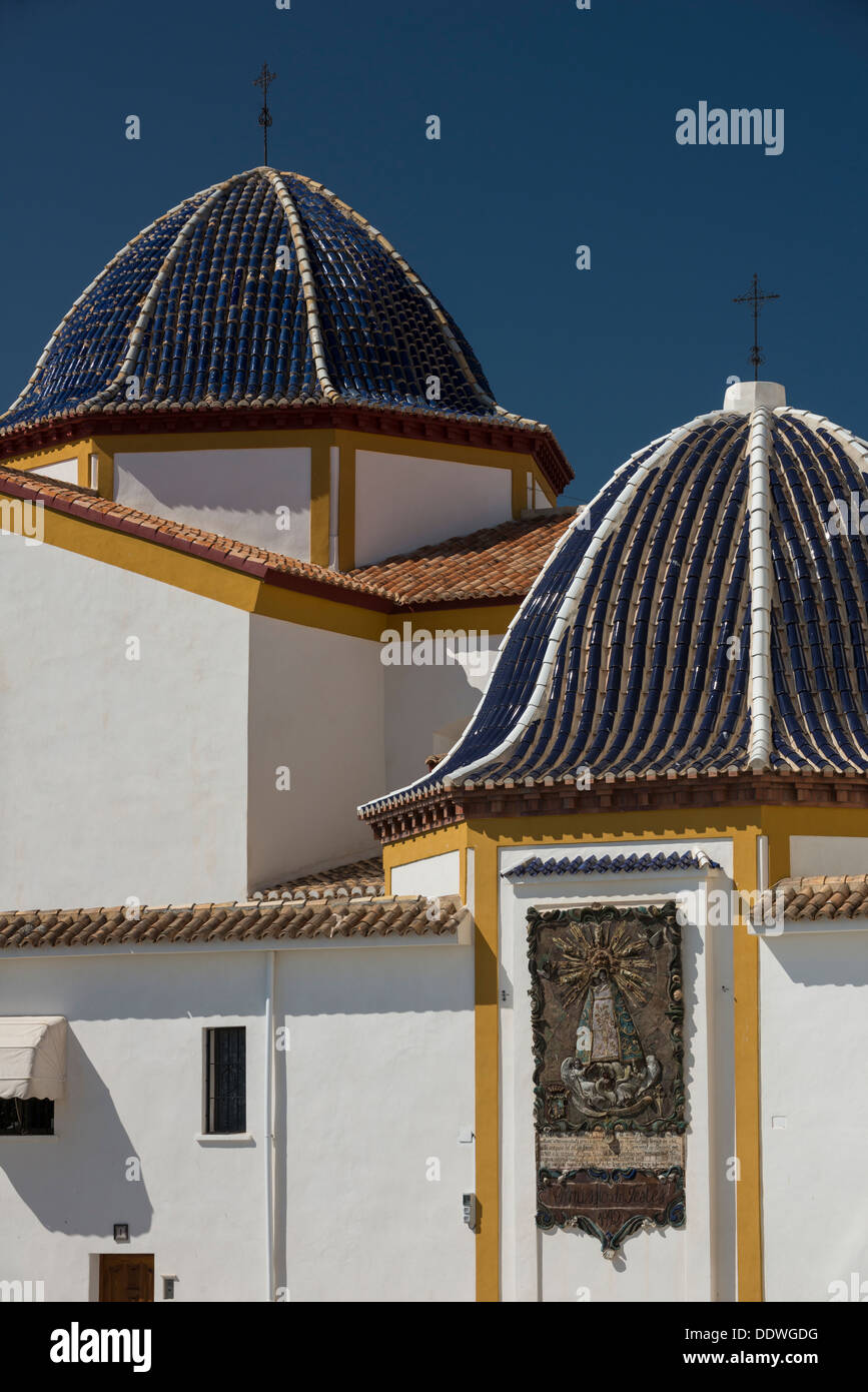 Benidorm San jaime church Alicante in balcon mediterraneo Spain Stock ...