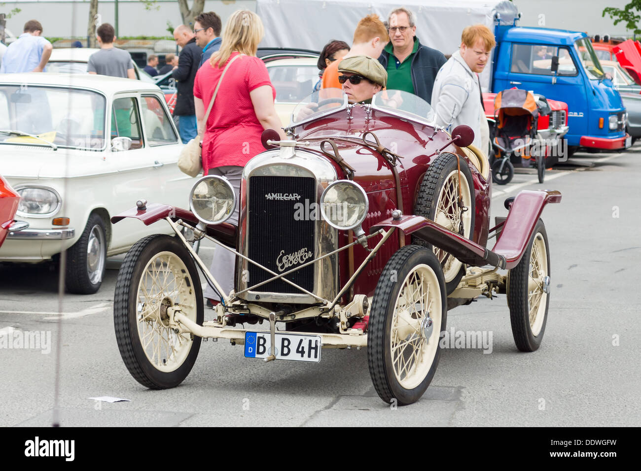 BERLIN - MAY 11: French retro car Amilcar (Ecurie SideCar), 26th ...