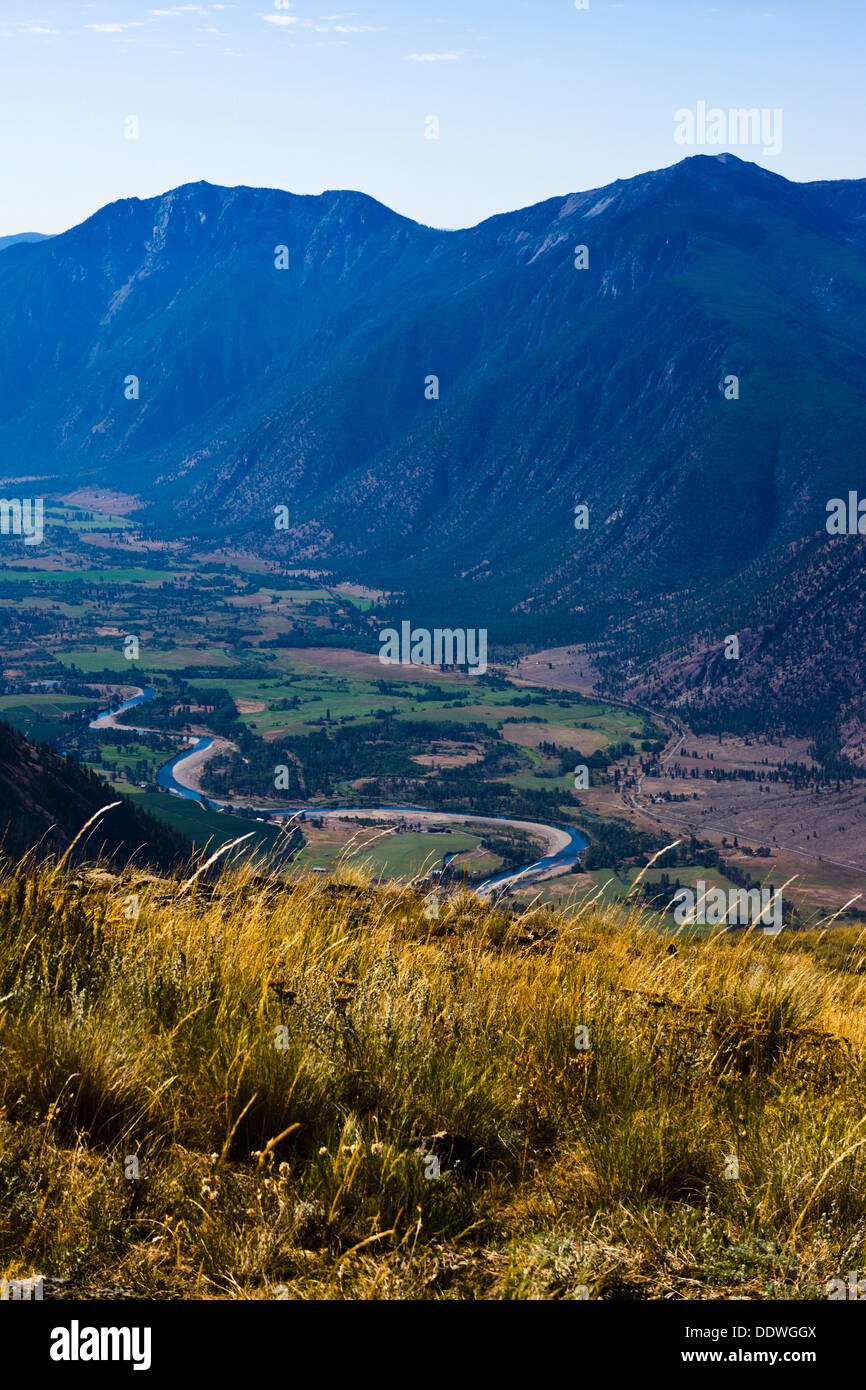 View on Similkameen Valley from Chopaka Lookout, Testalinden hiking ...