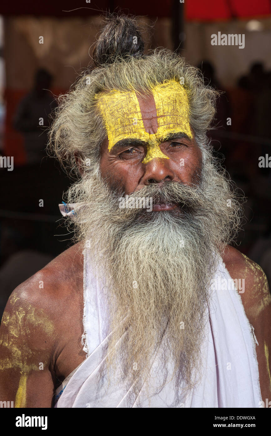 Yellow Tilak High Resolution Stock Photography and Images - Alamy