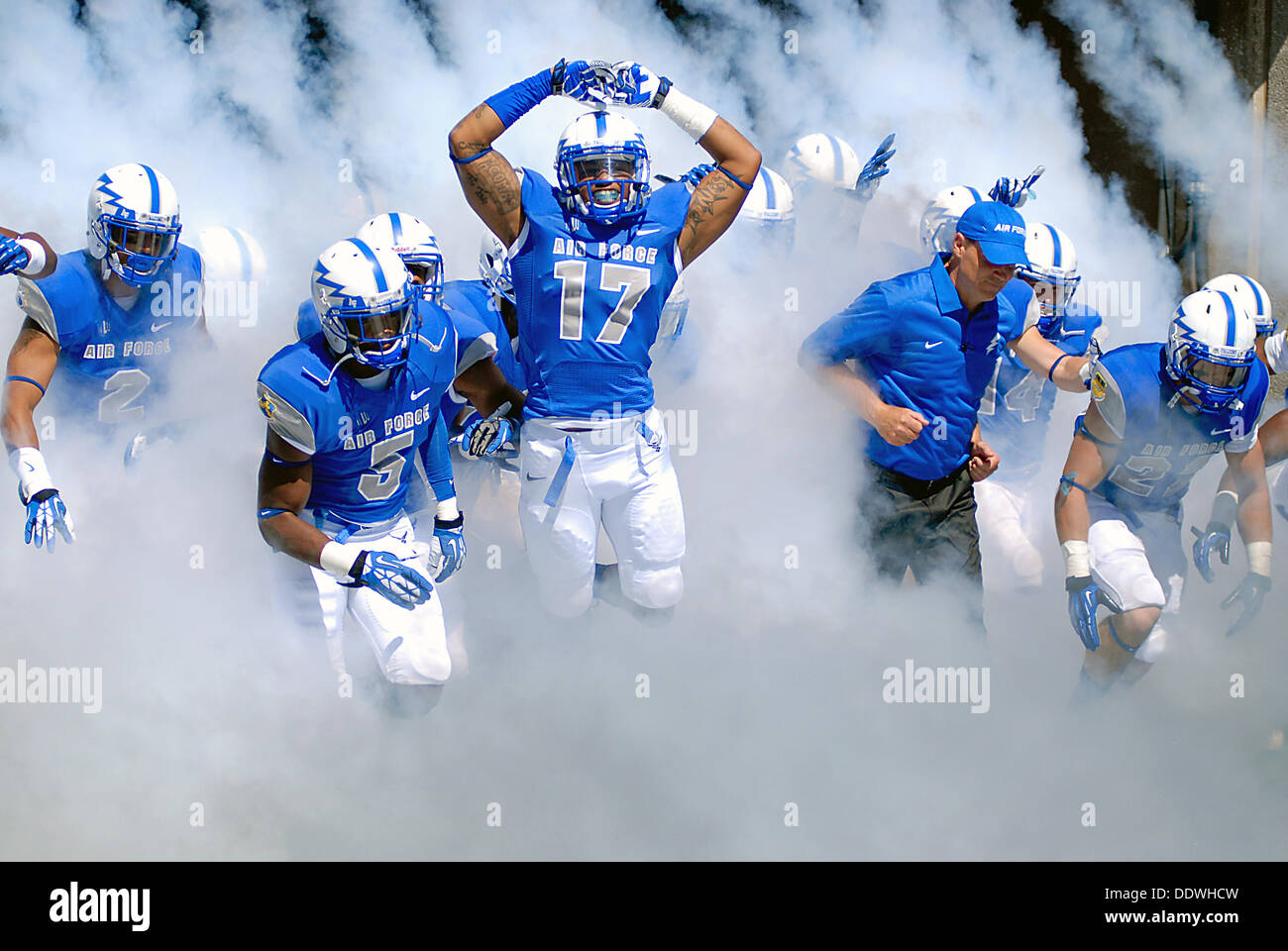 Colorado Springs, Colorado, USA. 7th Sep, 2013. Air Force defensive ...