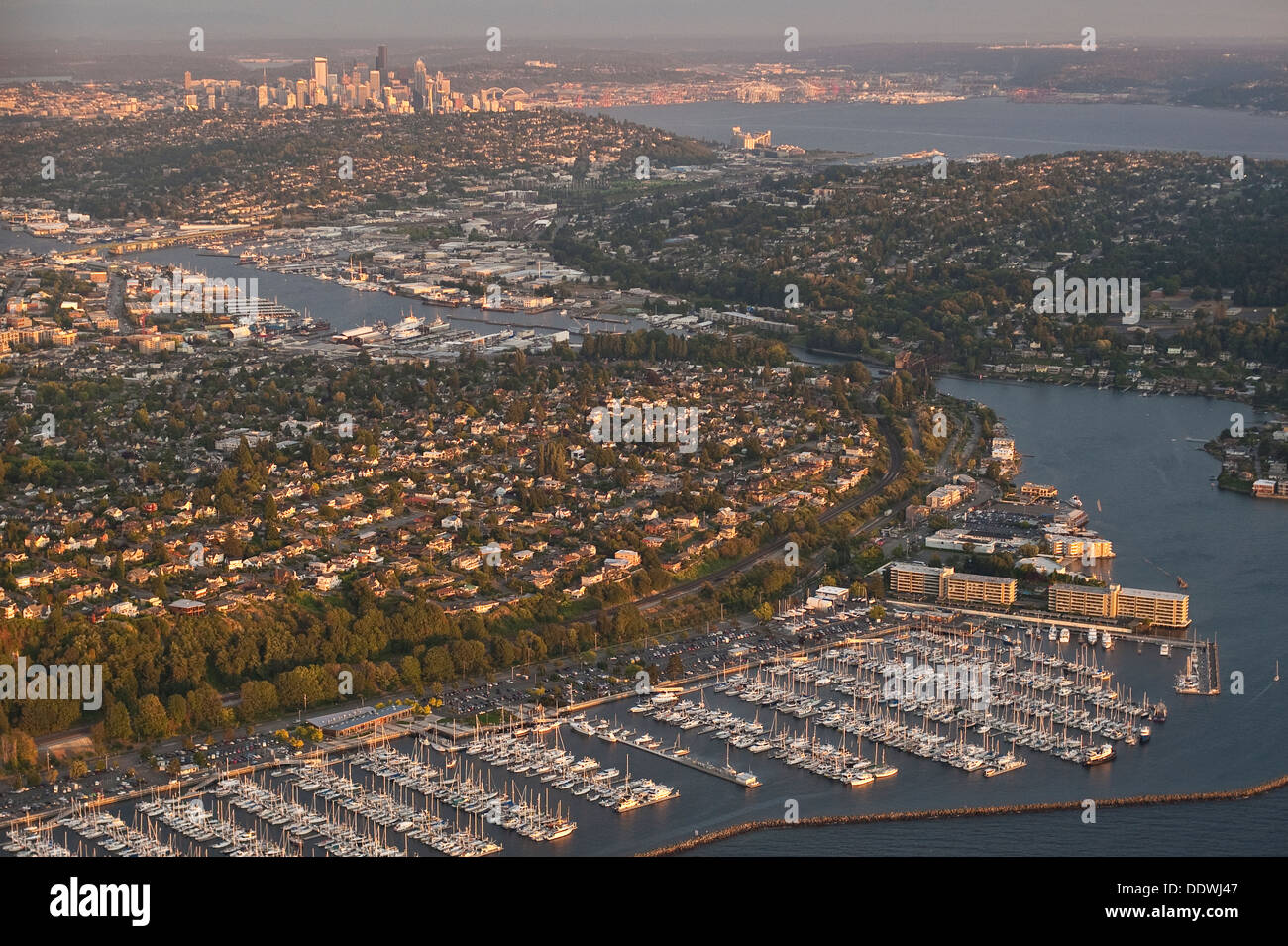 Puget sound aerial hi-res stock photography and images - Alamy
