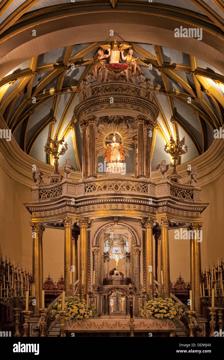 Interior Lima Cathedral Lima Peru Stock Photos & Interior Lima ...