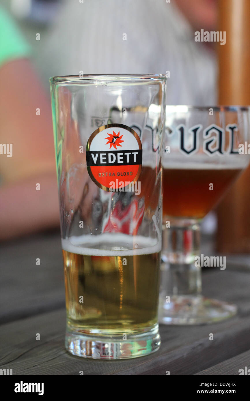 Vedett, Belgian beer. Belgium Stock Photo - Alamy