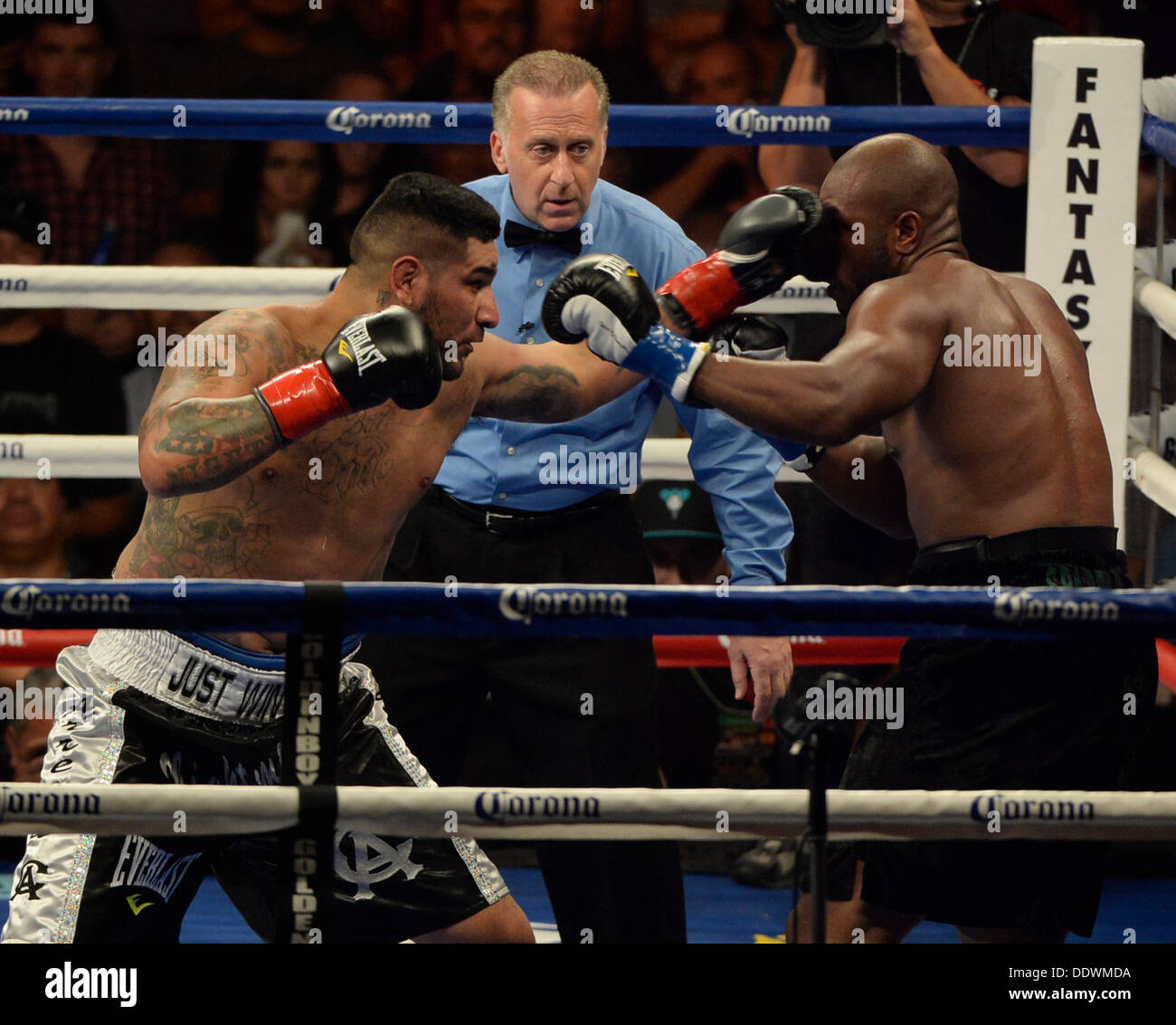 Indio California, USA. 7th Sep, 2013. Heavy weight boxer Chris Arreola ...