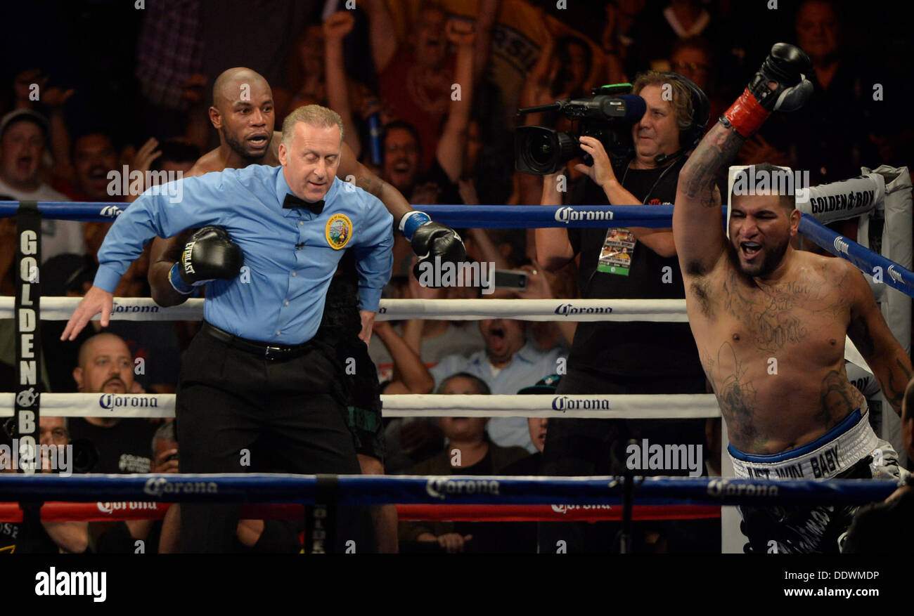 Indio California, USA. 7th Sep, 2013. Heavy weight boxer Chris Arreola ...