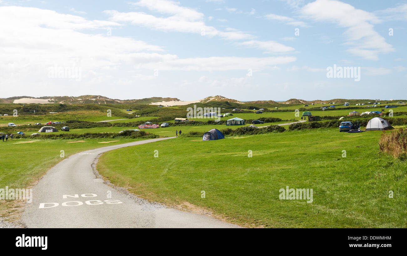 Shell island gwynedd camping hi-res stock photography and images - Alamy
