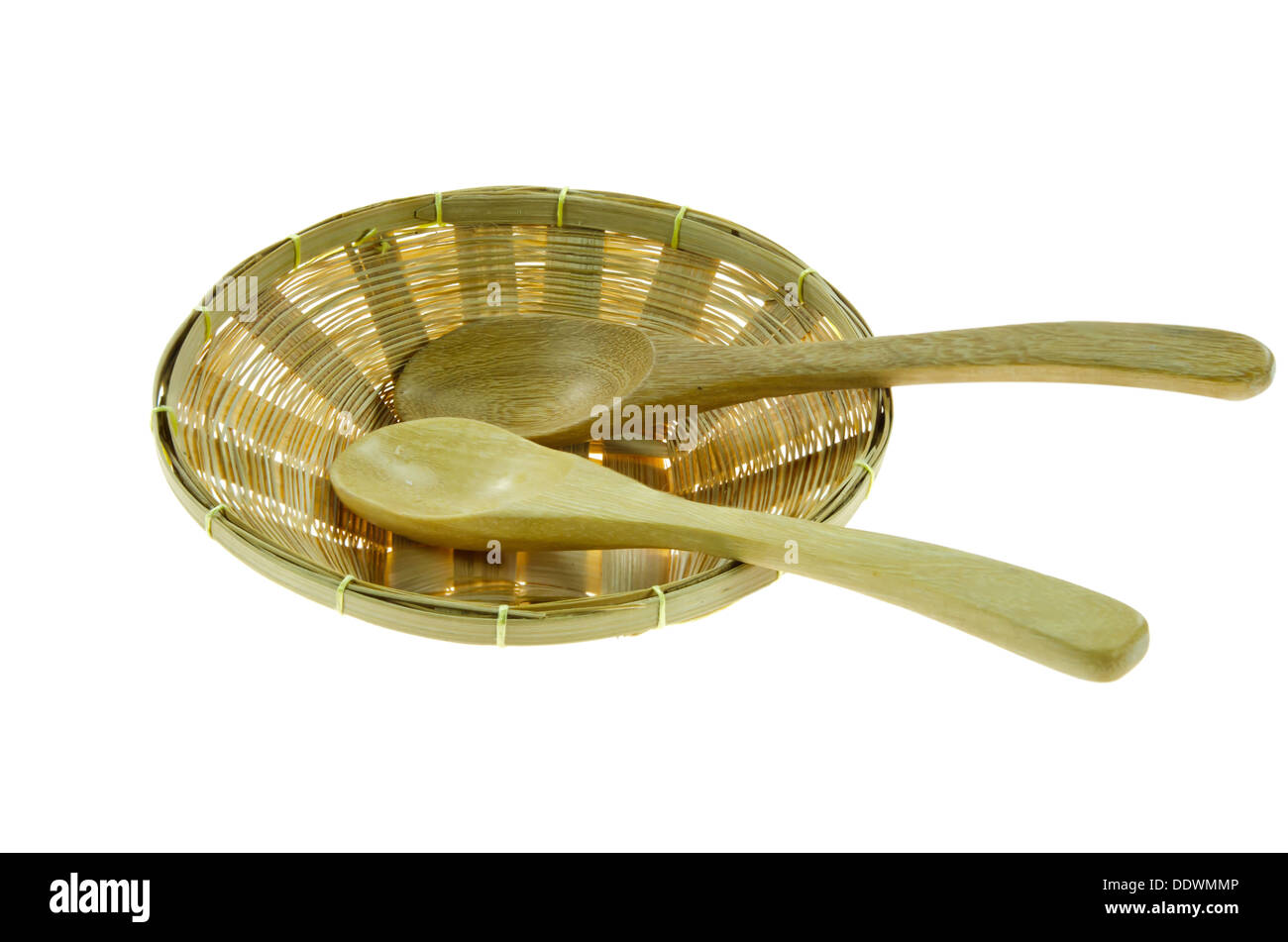 Wooden spoon and basket hi-res stock photography and images - Alamy