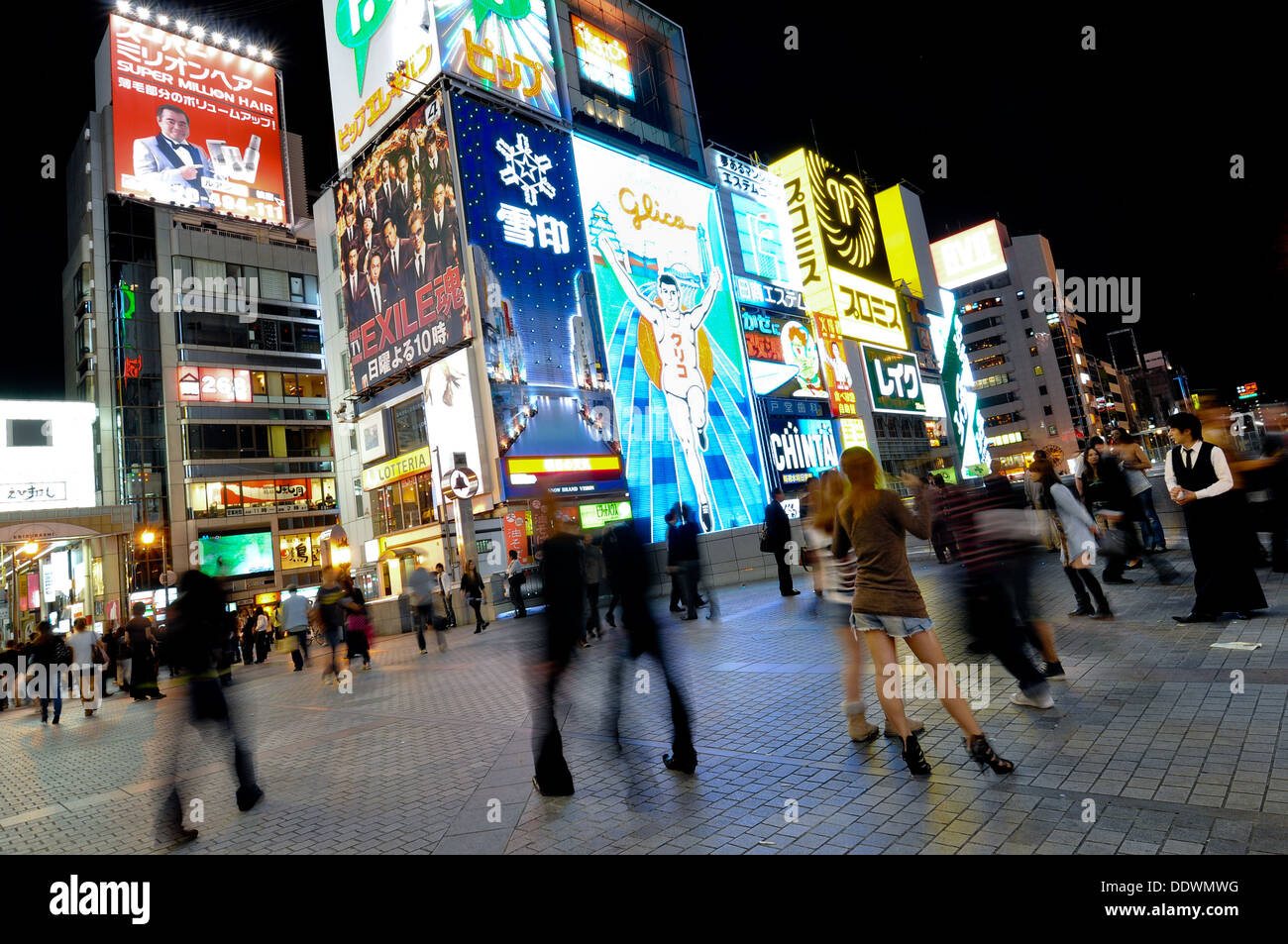 Namba dotonbori osaka japan hi-res stock photography and images - Alamy