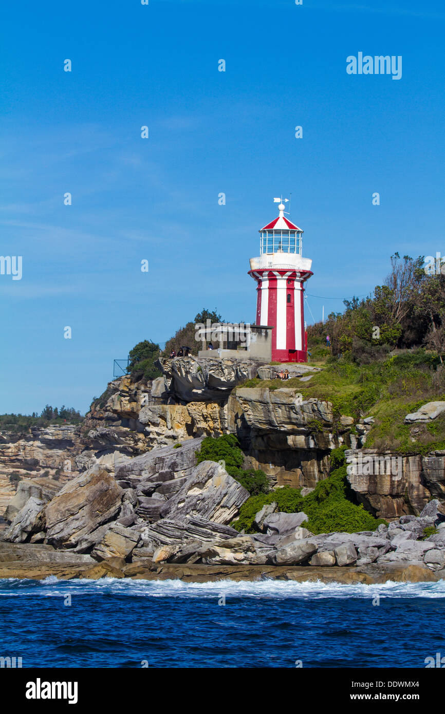Hornby Lighthouse, Watsons Bay, Sydney Harbour, Australia Stock Photo ...