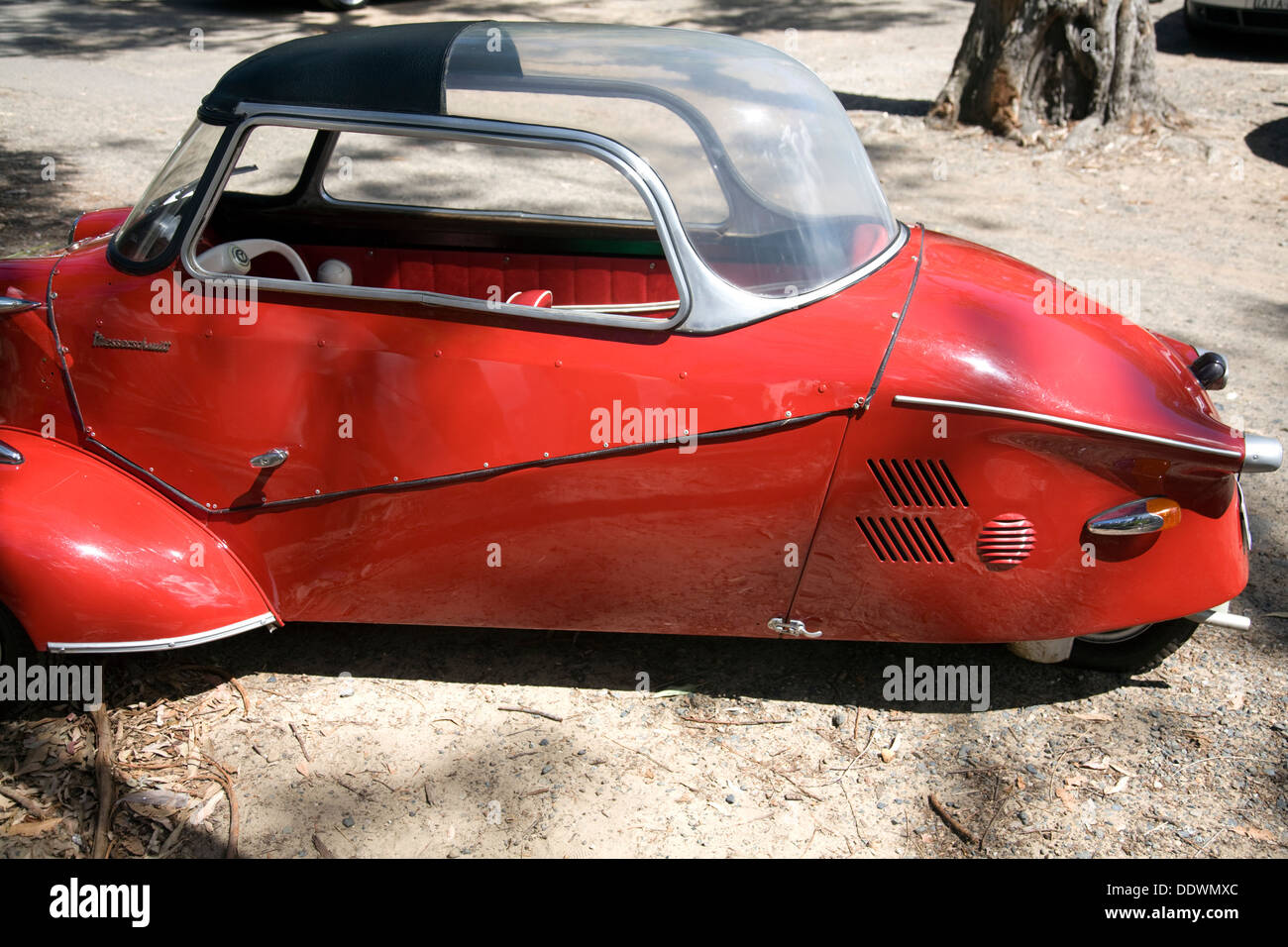 Red Messerschmitt kr200 classic car three wheel car in Sydney Australia ...