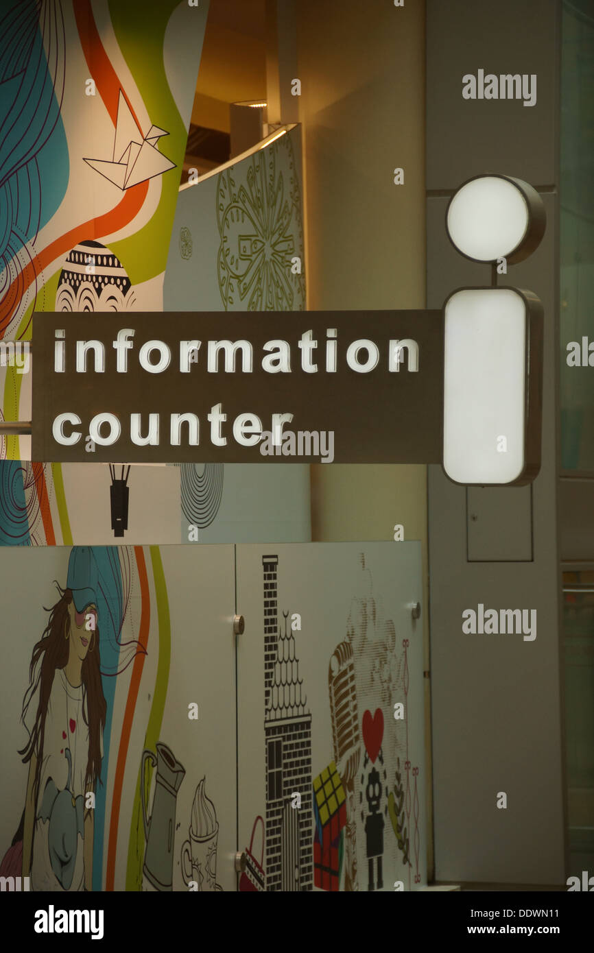 Counter signage hi-res stock photography and images - Alamy