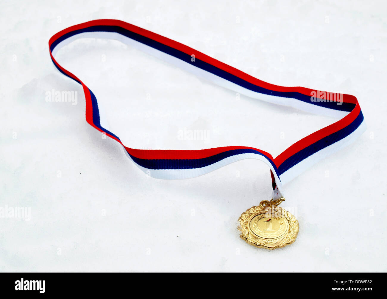 Medal with ribbon hi-res stock photography and images - Alamy
