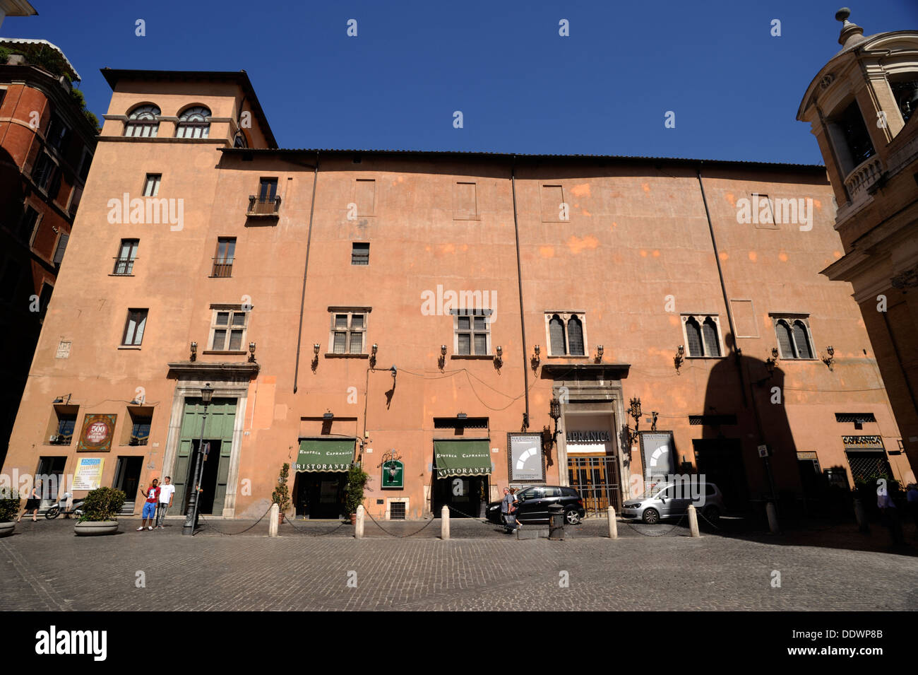 Italy, Rome, Palazzo Capranica Stock Photo - Alamy
