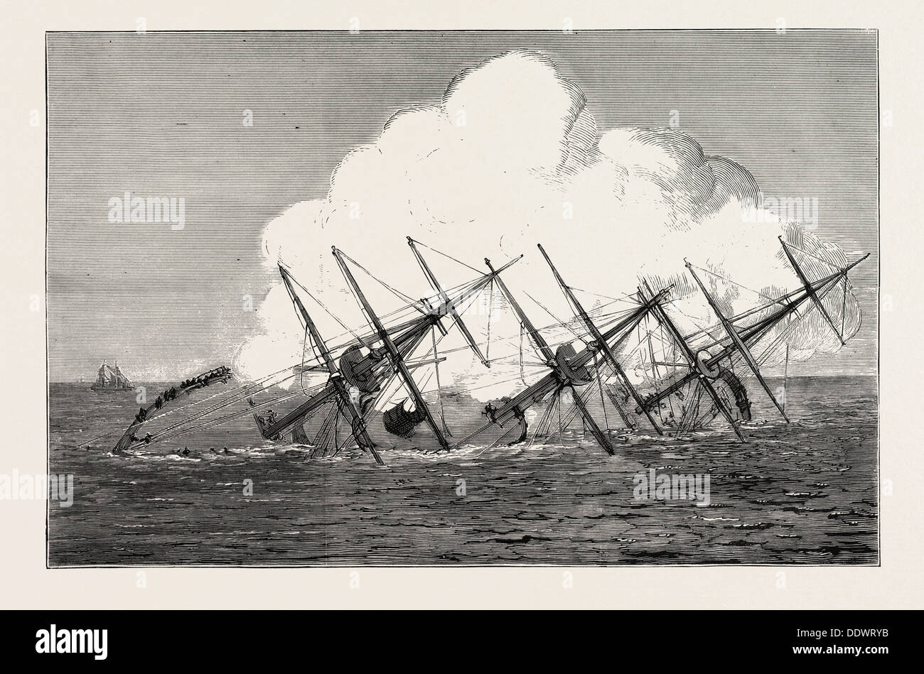 THE COLLISION BETWEEN THE GERMAN IRONCLADS IN THE CHANNEL: THE LAST OF ...