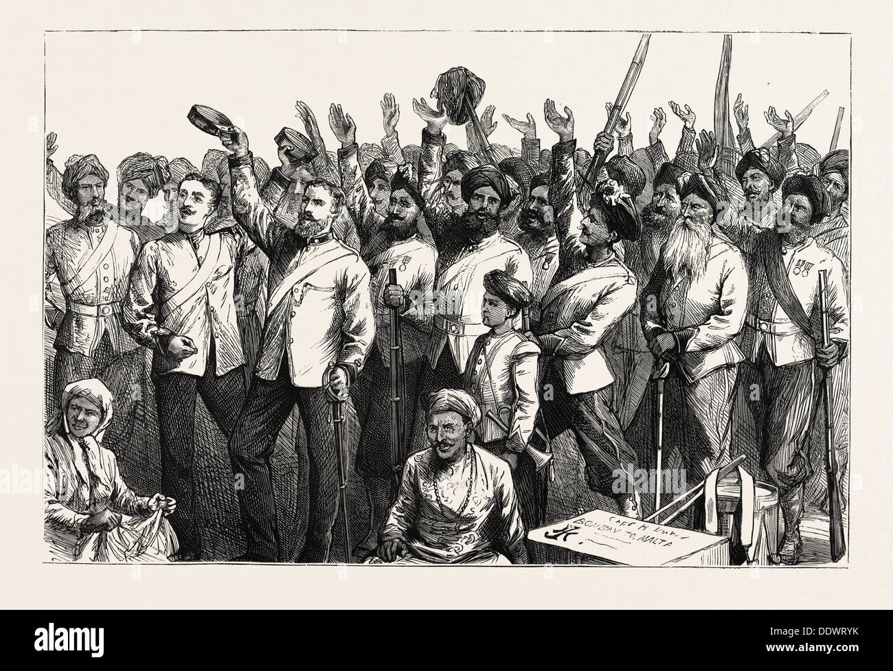 Indian infantry hi-res stock photography and images - Alamy