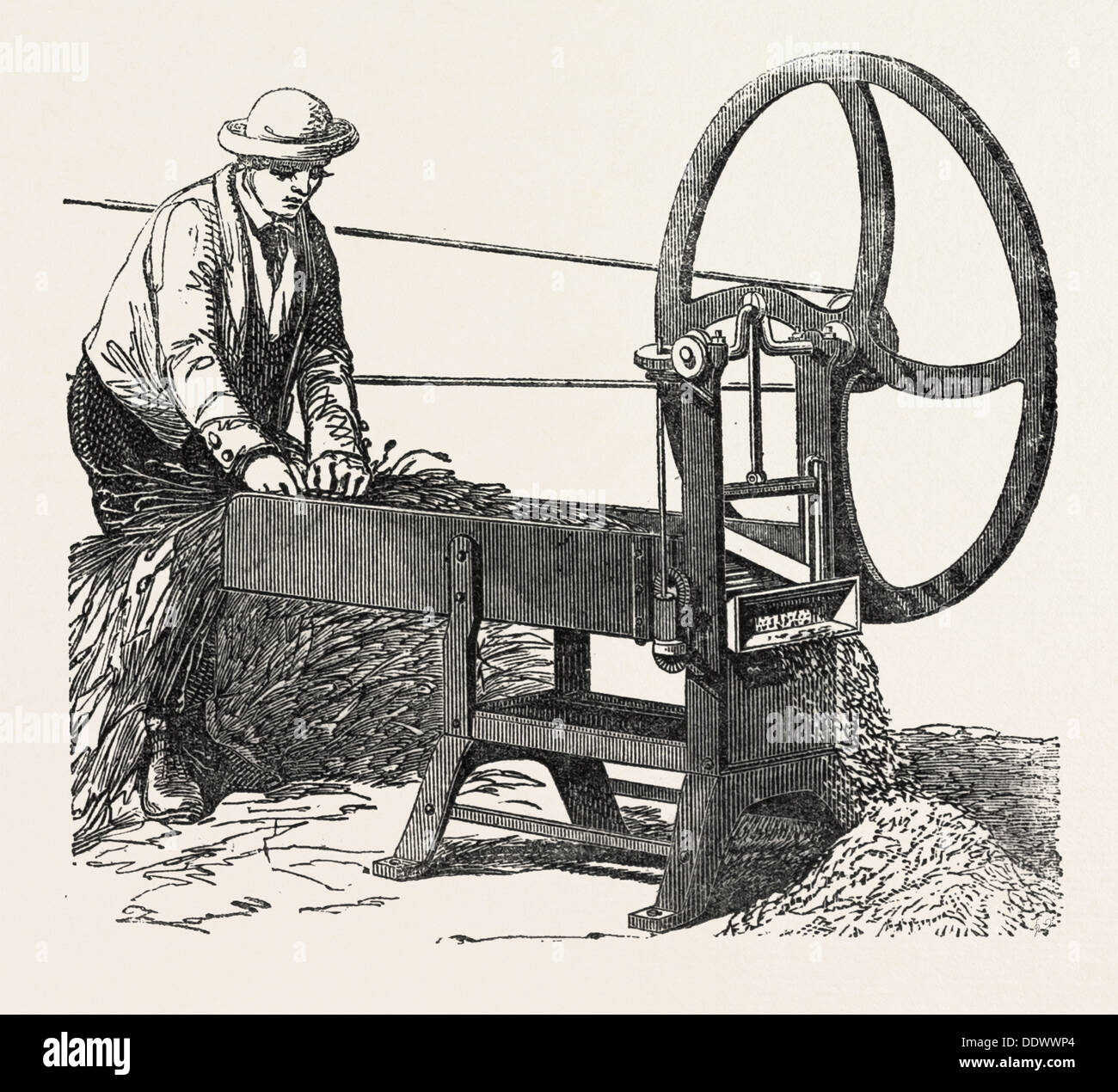 Vintage chaff cutter hi-res stock photography and images - Alamy