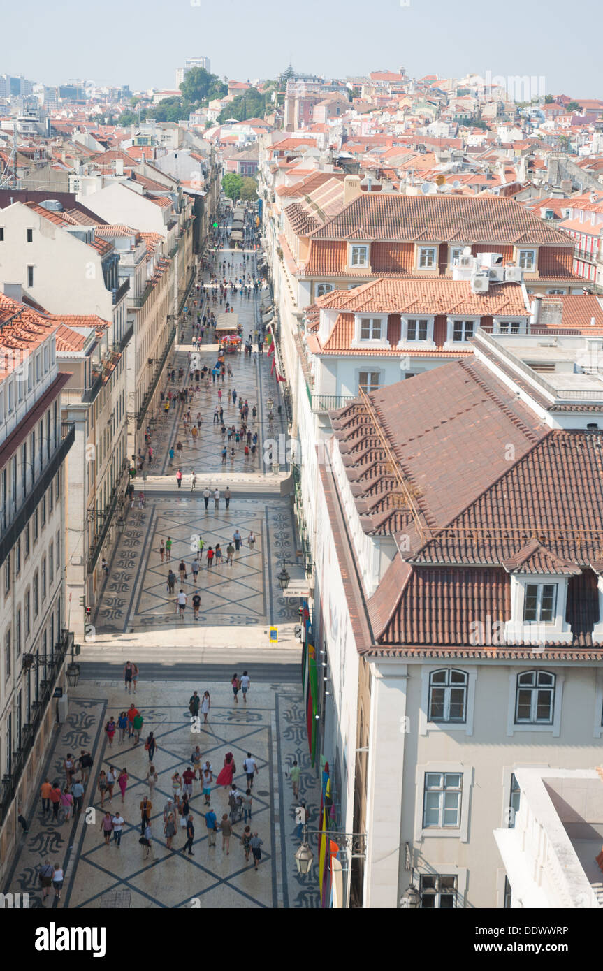 Lisbon city overview hi-res stock photography and images - Alamy