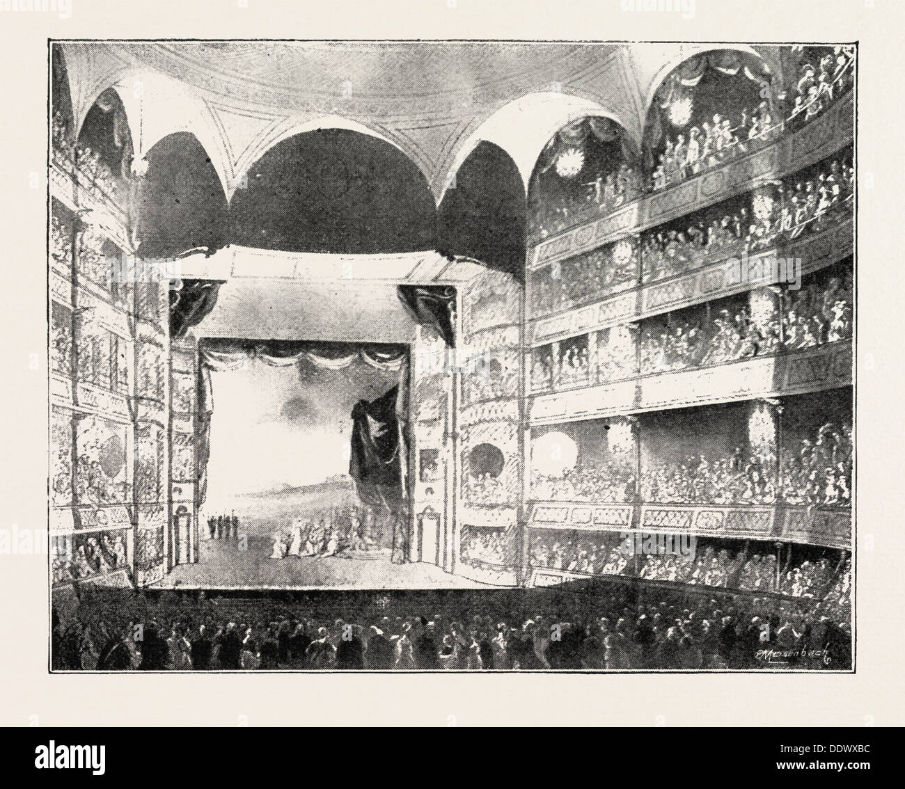 Victorian theatre stage hi-res stock photography and images - Alamy