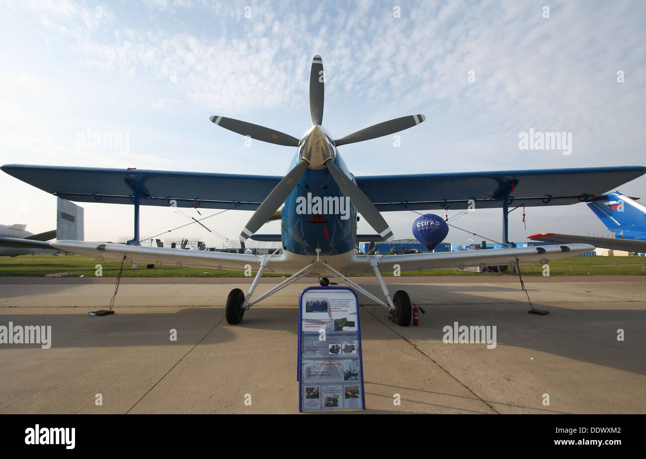 The Antonov An-2-110 (An-2MS) is a Soviet-designed biplane known for ...