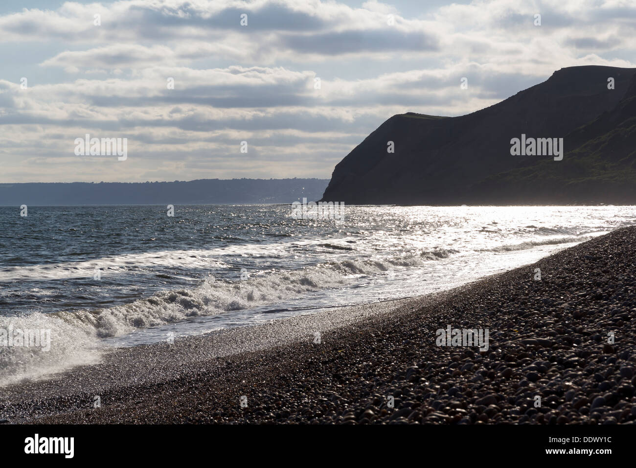 Shingle beach at Eype Dorset England UK Europe Stock Photo - Alamy