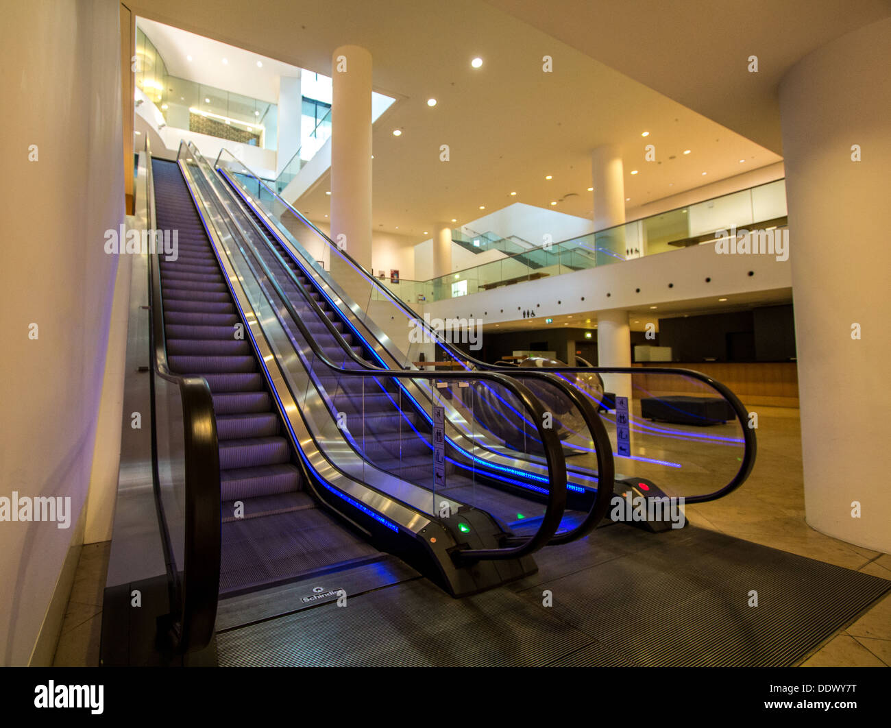 The Interior of Kings Place in Kings Cross Stock Photo - Alamy