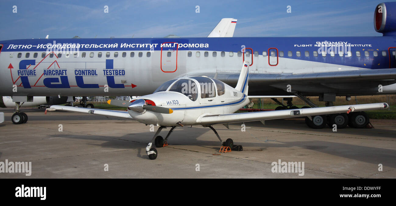 The Ilyushin Il-103 is a civilian aircraft, first presented at the MAKS ...