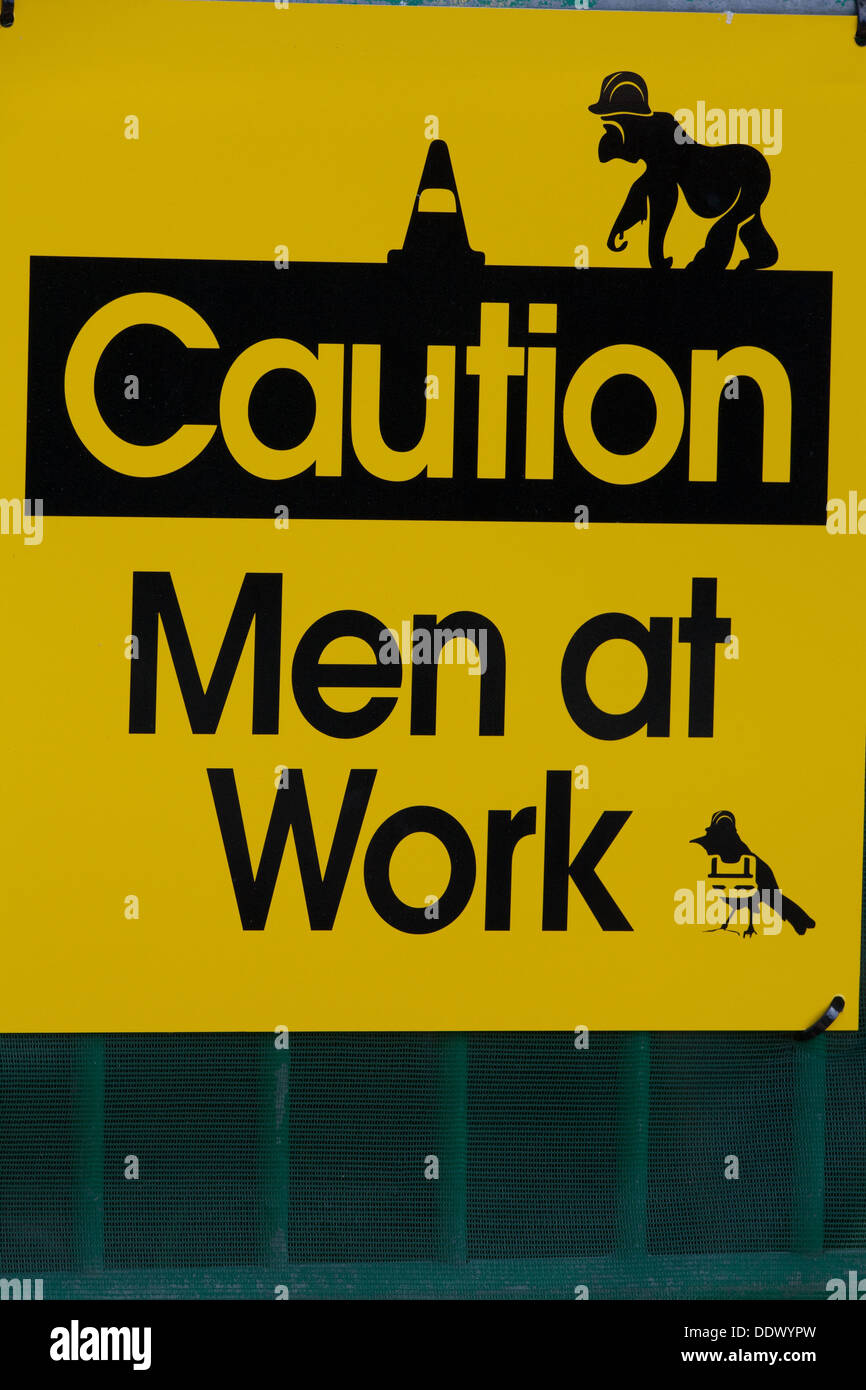 Warning posters zoo hi-res stock photography and images - Alamy
