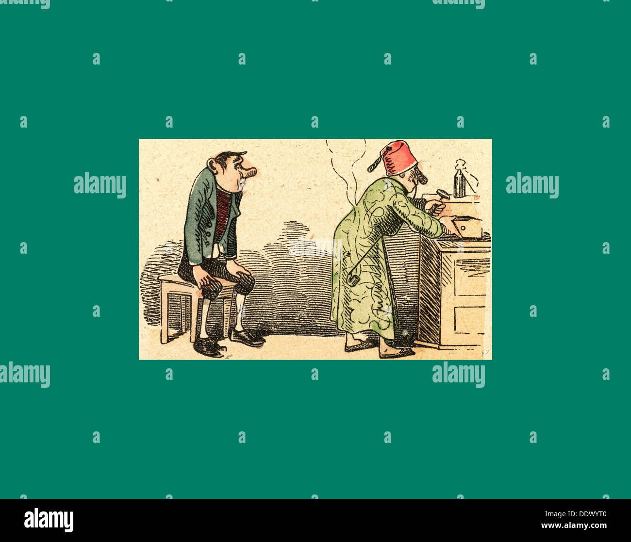 Schnaken and schnurren, 1866, Mosquitoes and purring, Wilhelm Busch ...