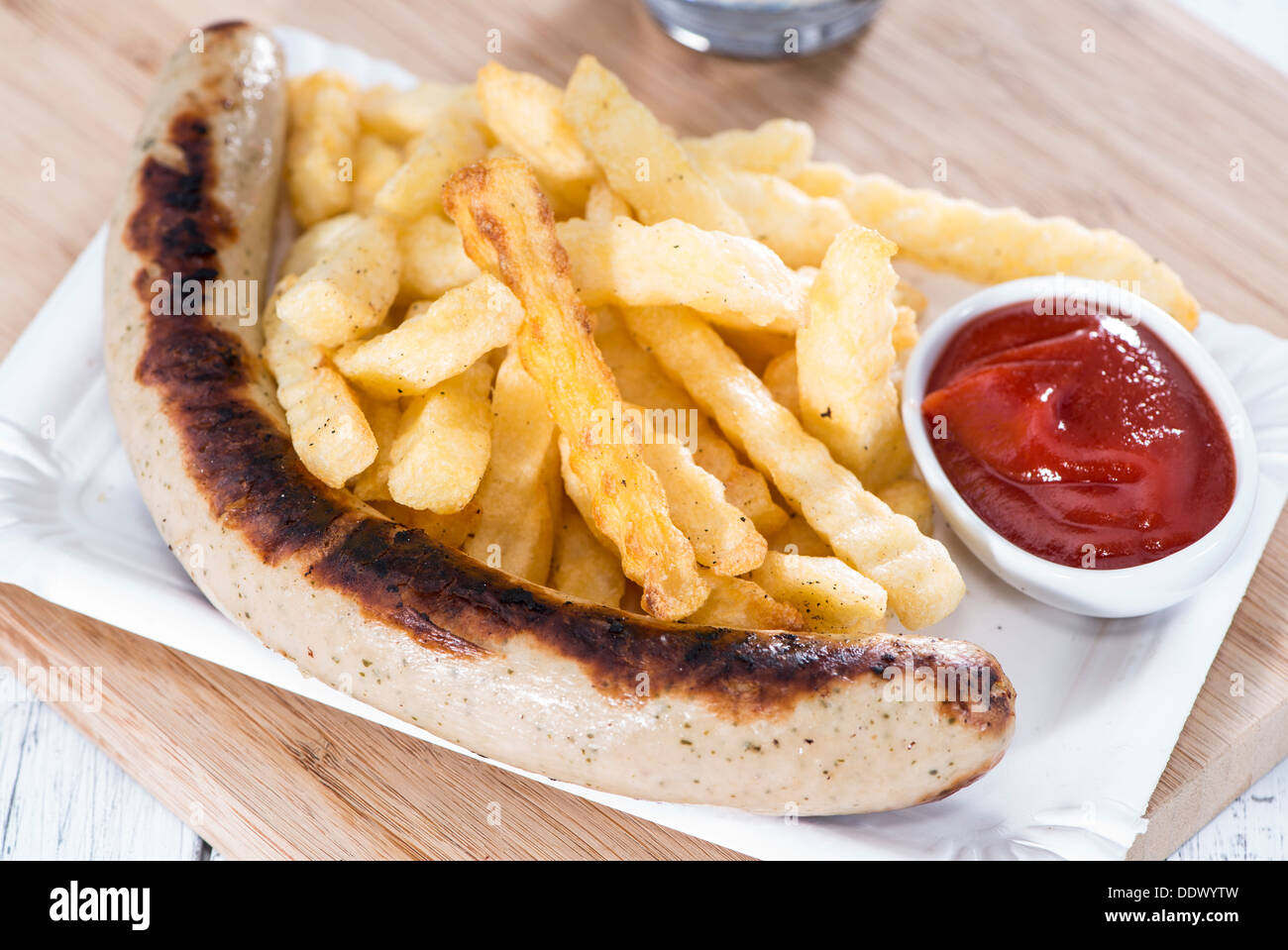 Thuringer bratwurst hi-res stock photography and images - Alamy