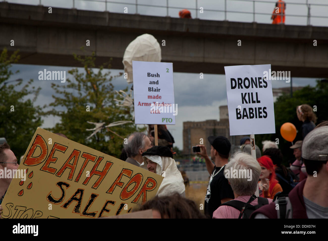 Anti arms protest fair demonstration excel hi-res stock photography and ...