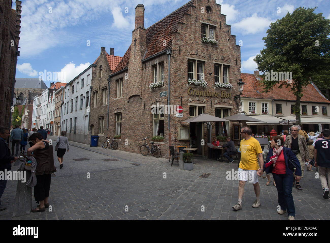 Mariastraat bruges hi-res stock photography and images - Alamy