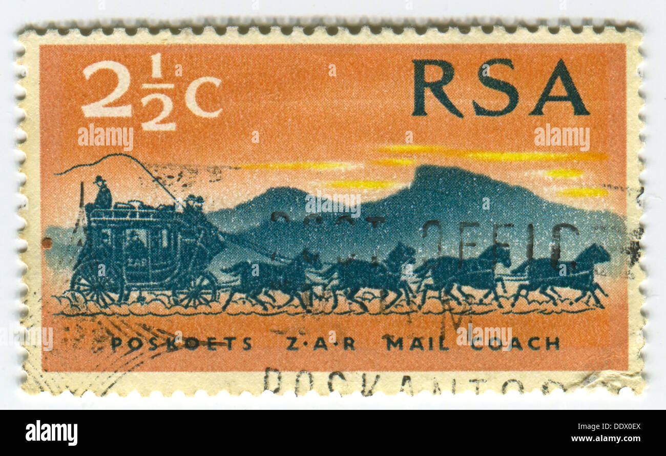 Old postage stamp Stock Photo - Alamy