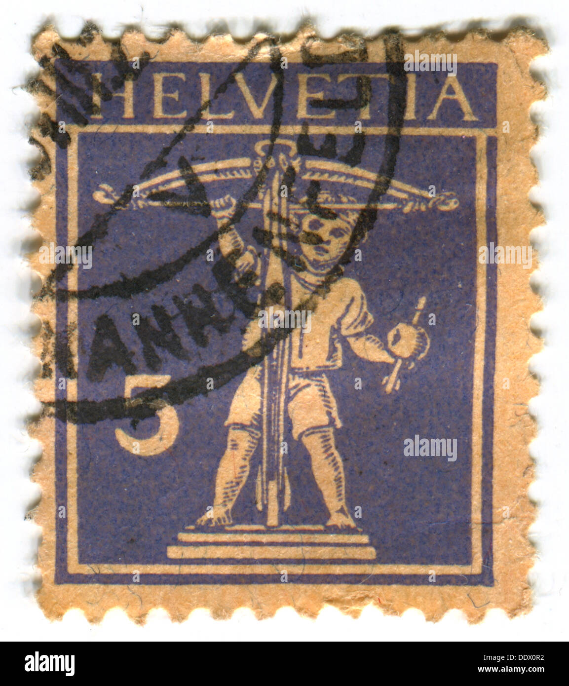 Old postage stamp Stock Photo - Alamy