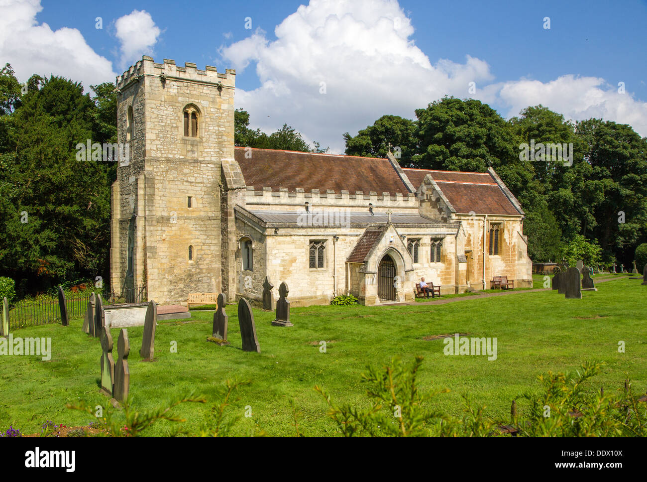 St Michael and All Angels Church in the grounds of Brodsworth Hall ...