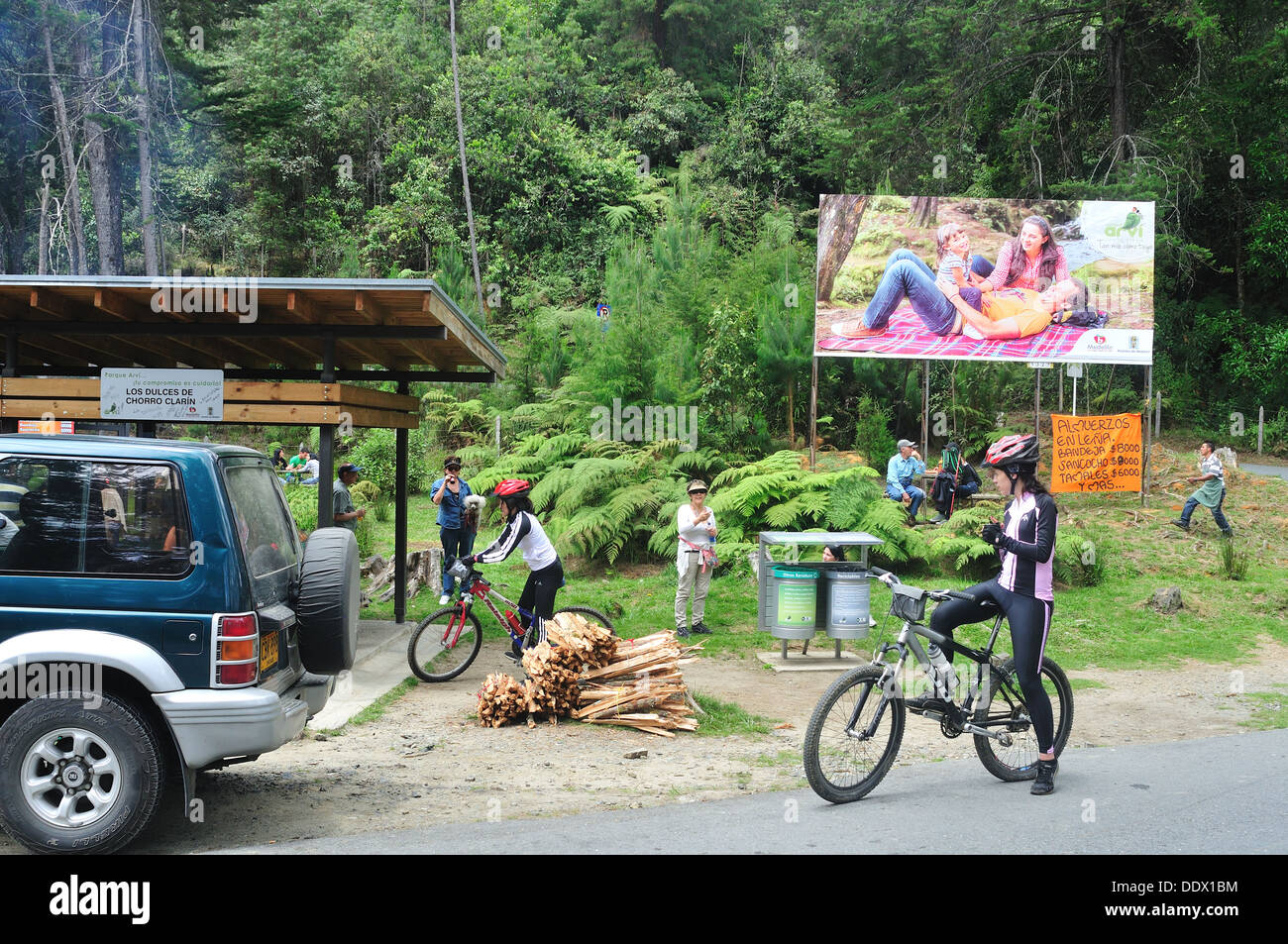 Parque Arvi - Santa Elena .Department of Antioquia. COLOMBIA Stock Photo - Alamy