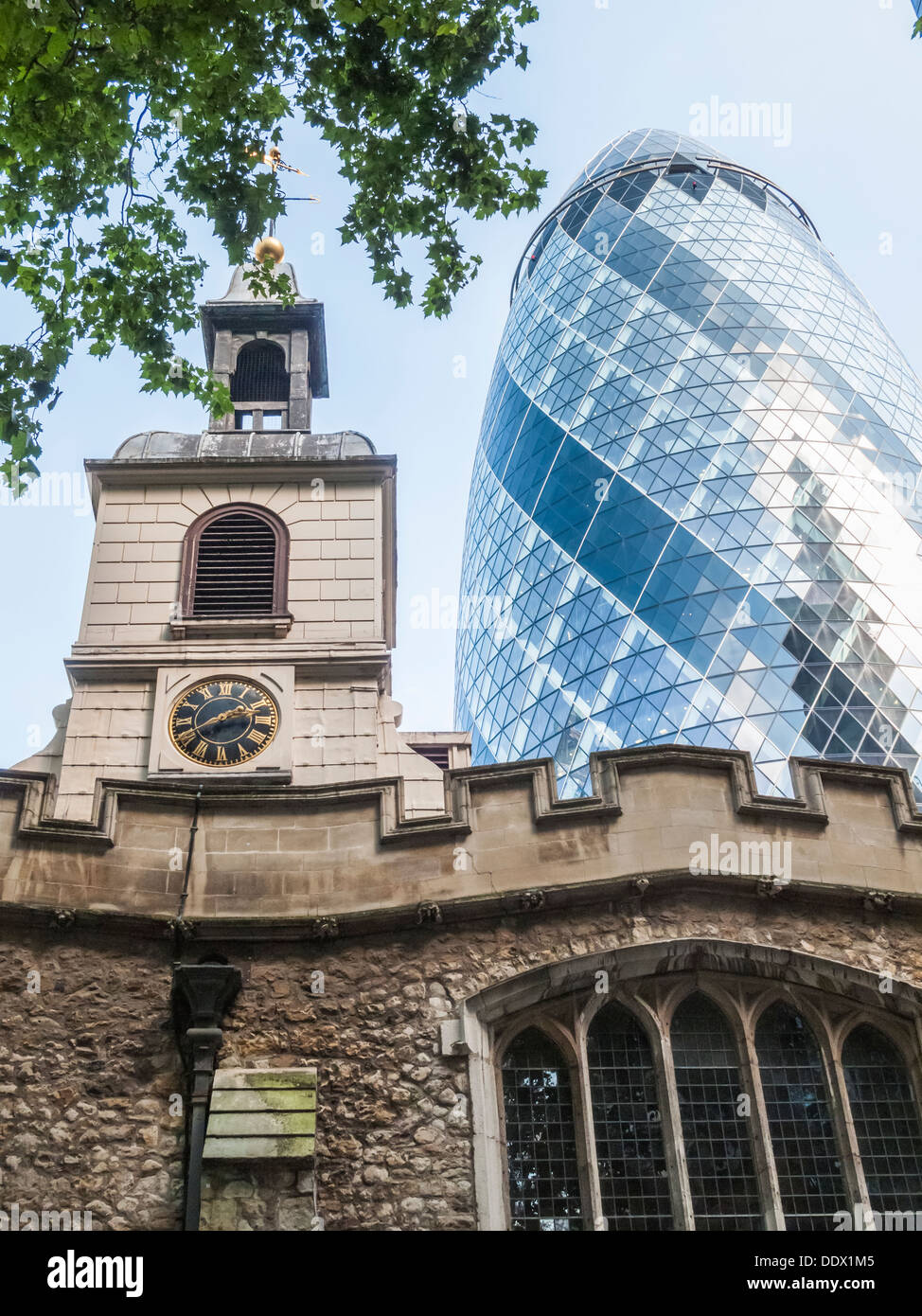 St helens church bishopsgate hi-res stock photography and images - Alamy