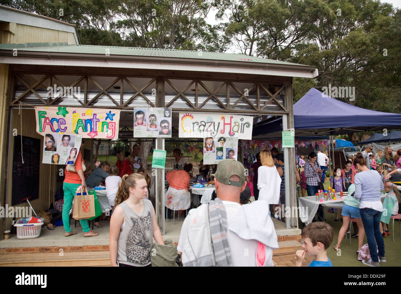 australian primary school annual fete and carnival,avalon,sydney Stock ...