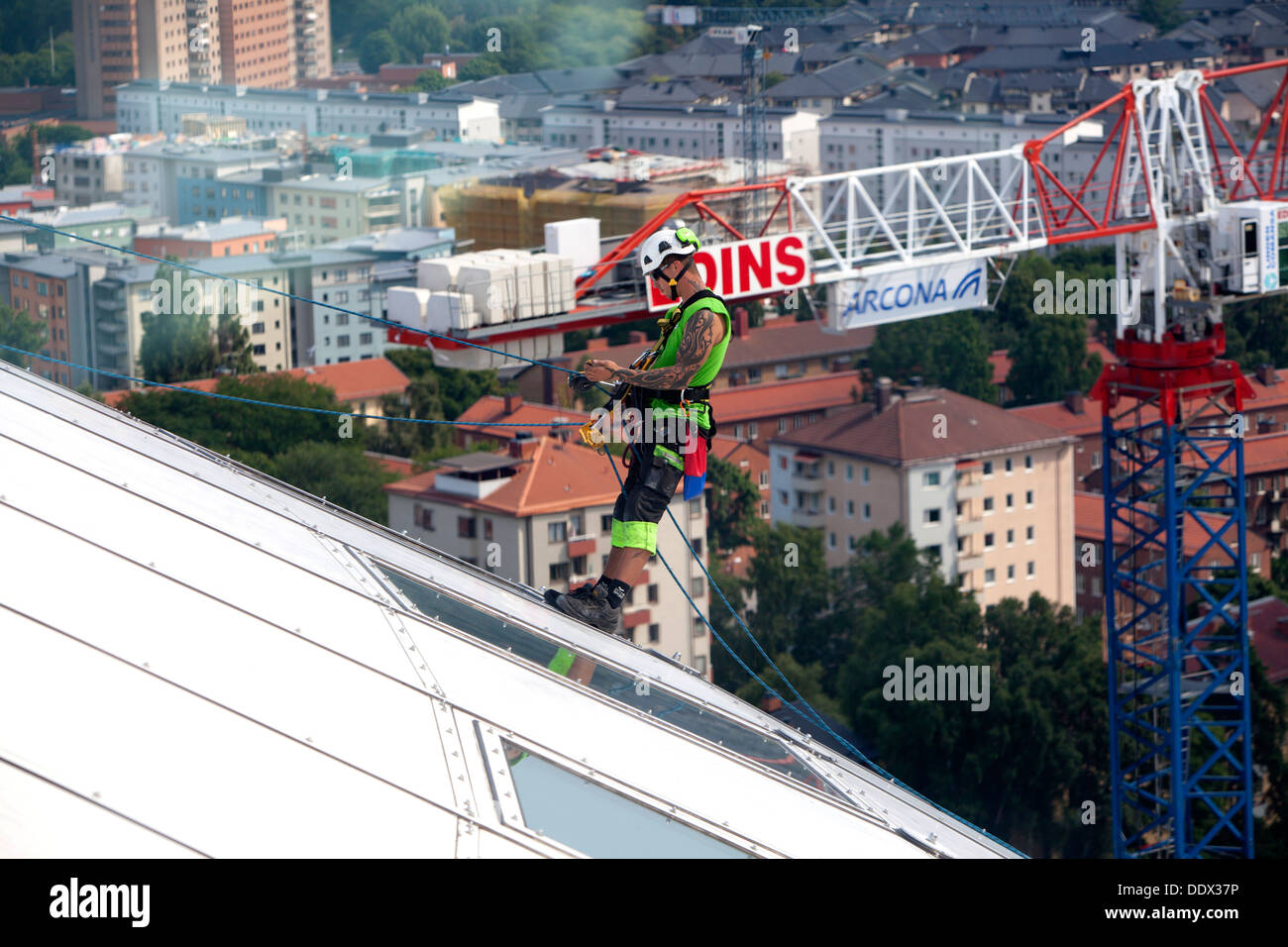 Stockholm sky view gondola hi-res stock photography and images - Alamy