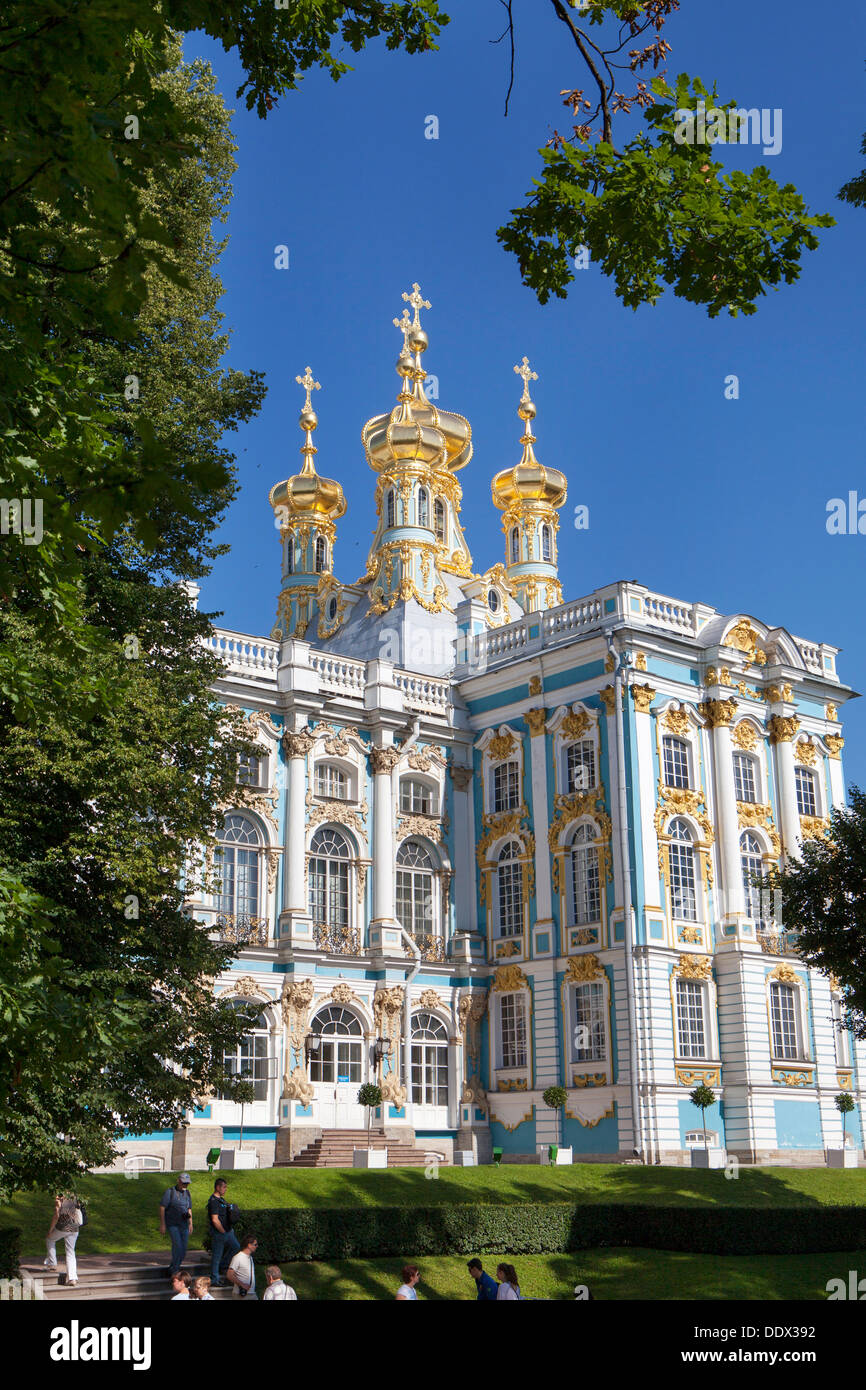 Pushkin russia palace hi-res stock photography and images - Alamy
