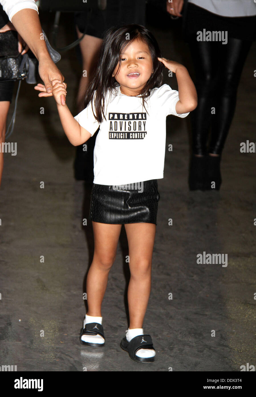 Alexander Wangs Niece Fashion Week
