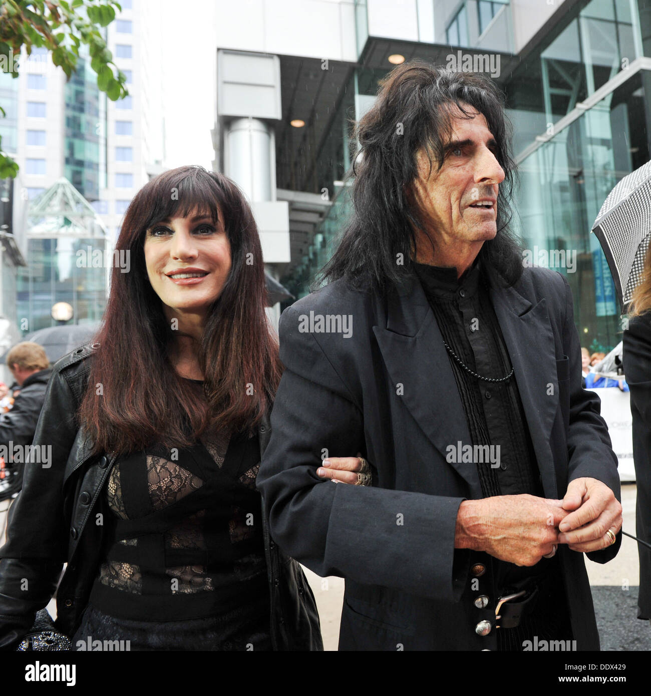 Toronto, Ontario, Canada. 7th Sep, 2013. ALICE COOPER and his wife ...