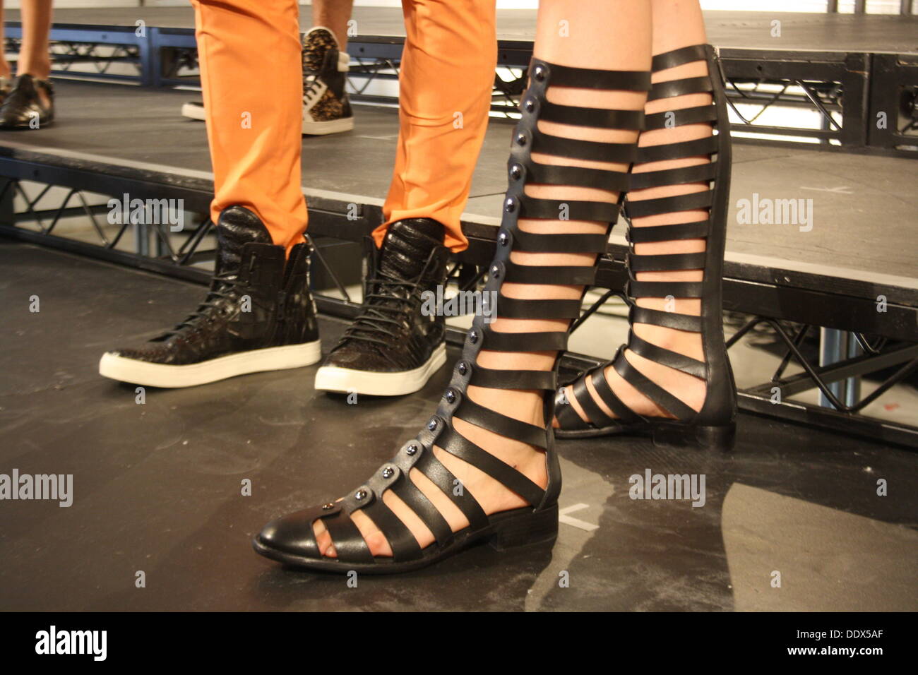 Designer Kenneth Cole presents his fashion in his showroom on the ...