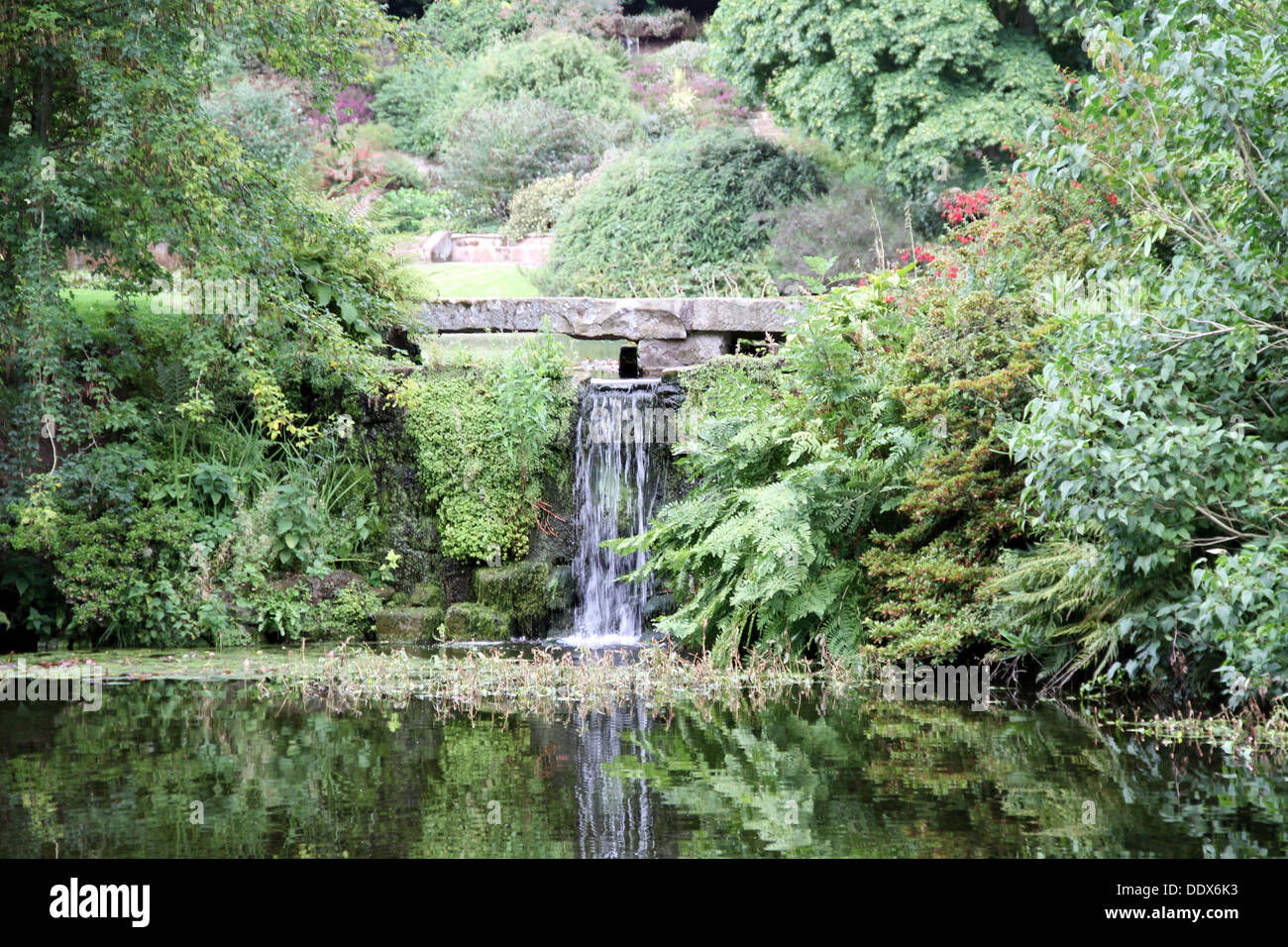 Waterfall gardens hi-res stock photography and images - Alamy
