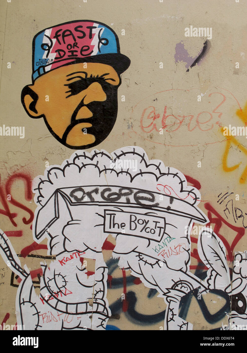 De gaulle graffiti hi-res stock photography and images - Alamy
