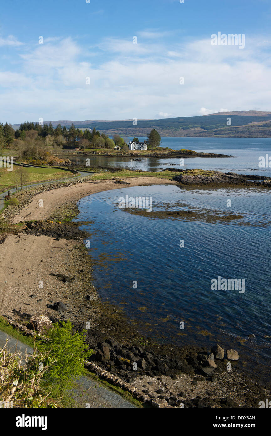 Aros Castle on the Isle of Mull Stock Photo - Alamy