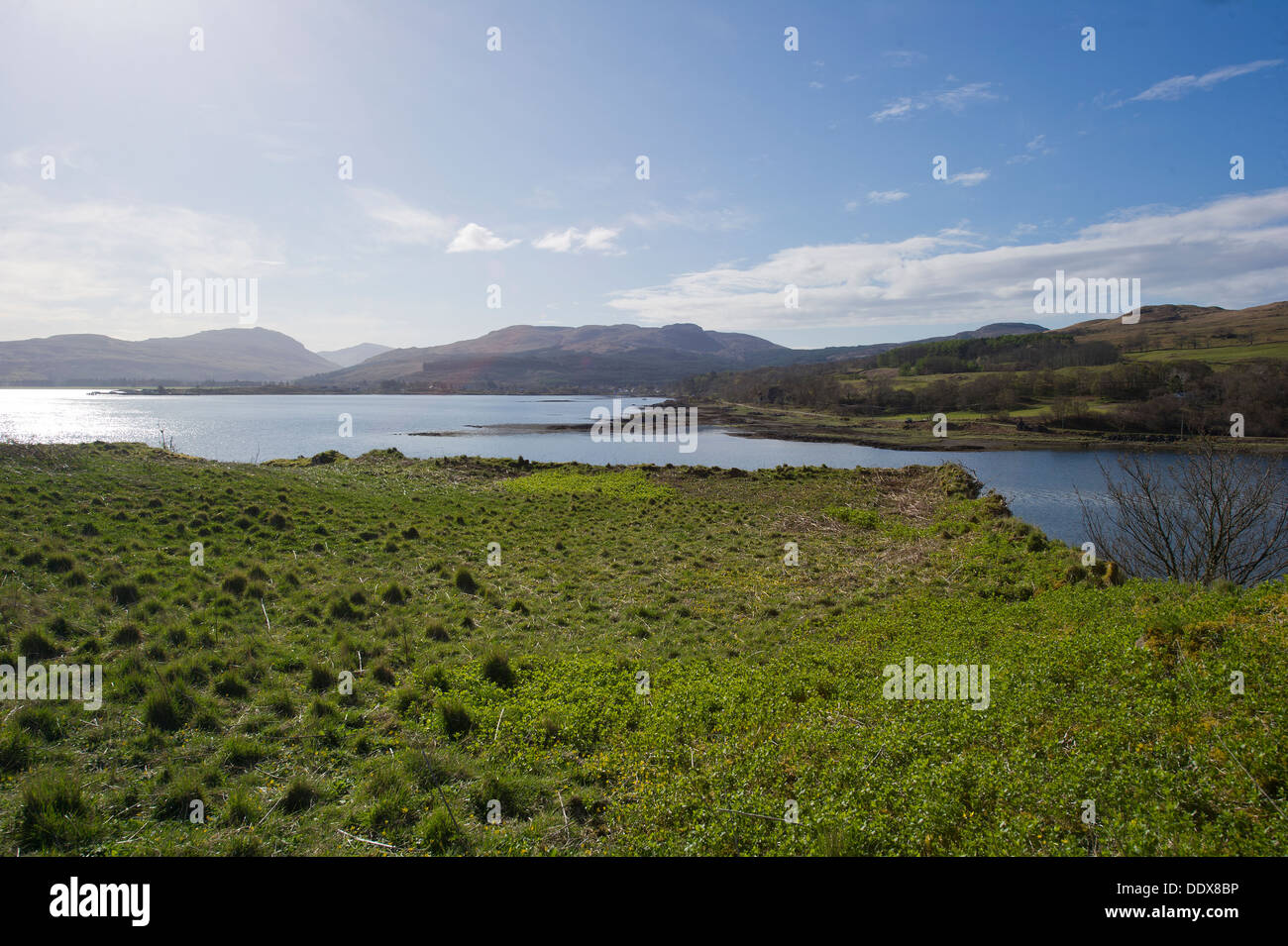 Aros Castle on the Isle of Mull Stock Photo - Alamy